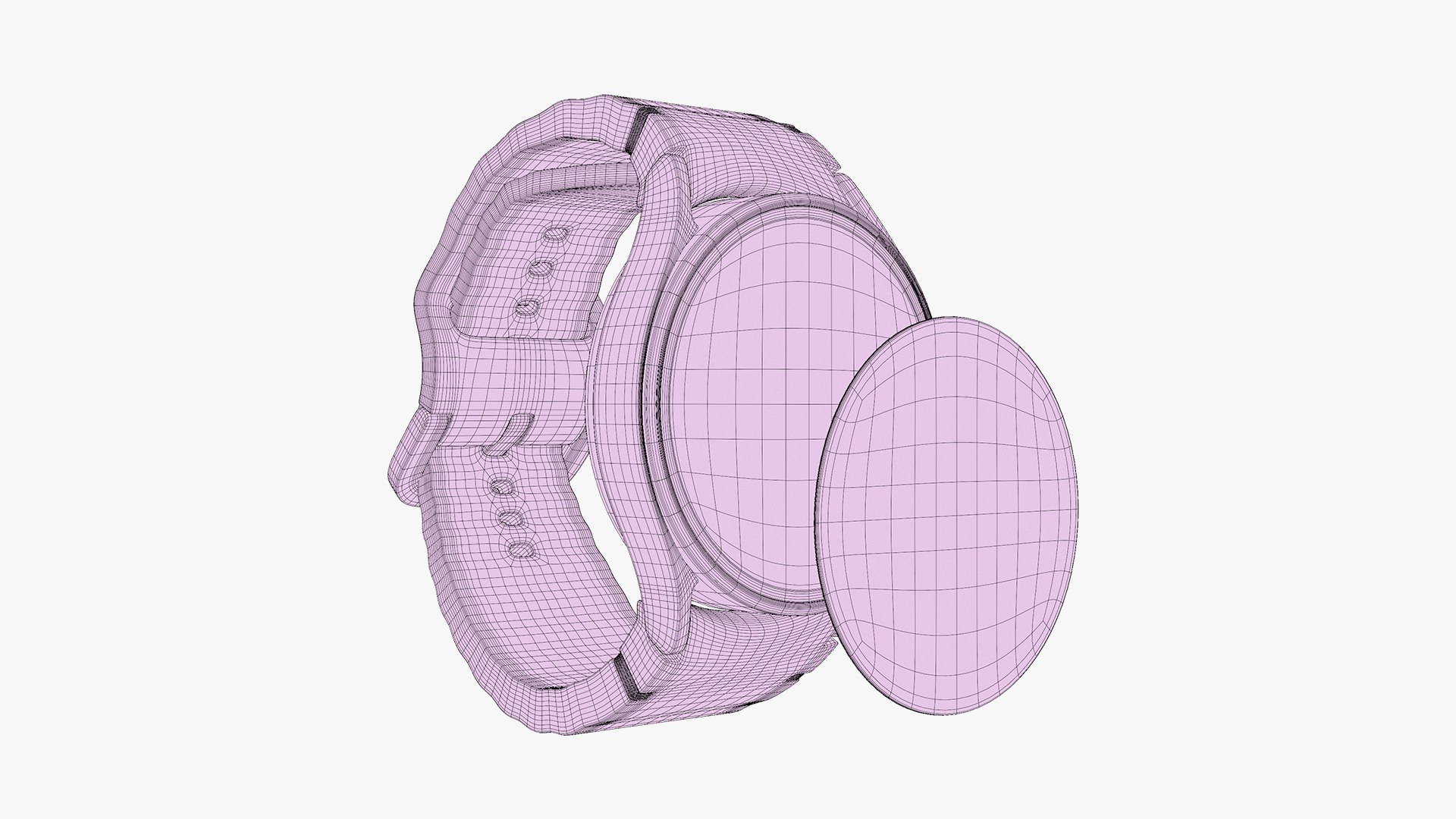3D Samsung Galaxy Watch 7 Silver - TurboSquid 2261345
