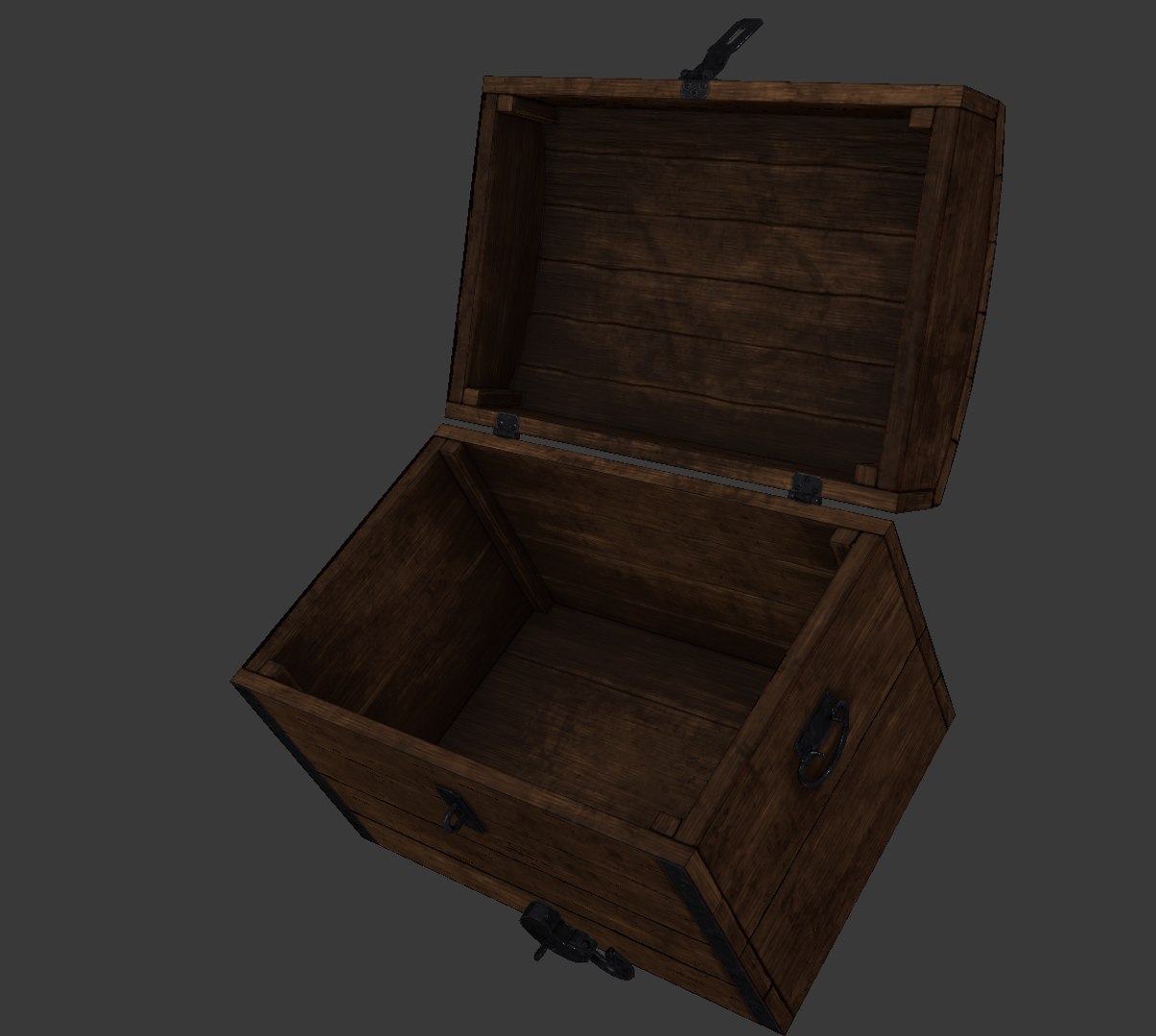 3D Storage Chest Asset Model - TurboSquid 1292719