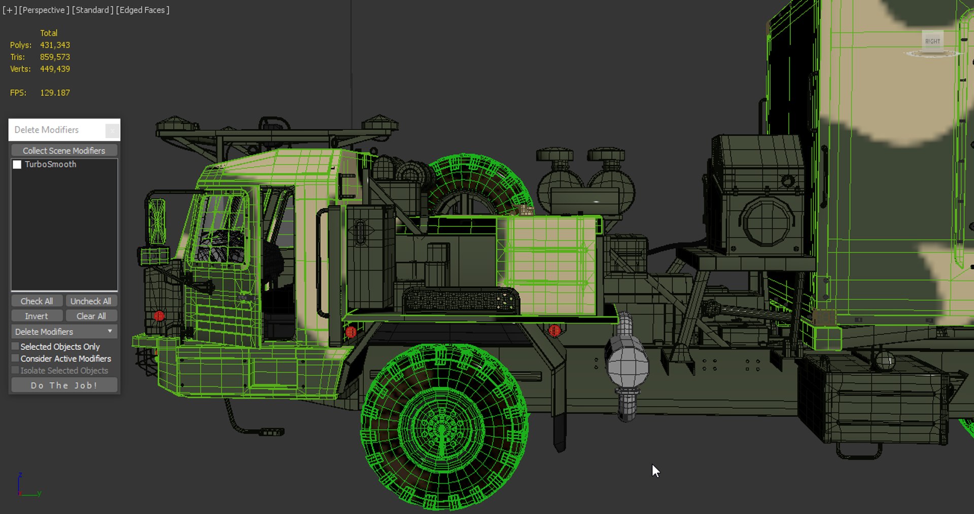 3D Model Command And Control Vehicle 50K6 Vityaz Camo - TurboSquid 2110161