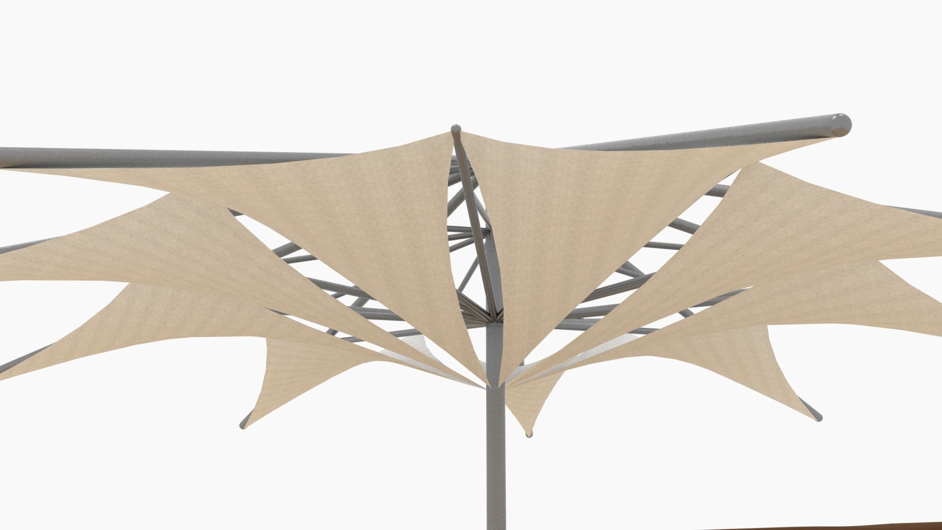 Garden Parasol 3D - TurboSquid 1846731
