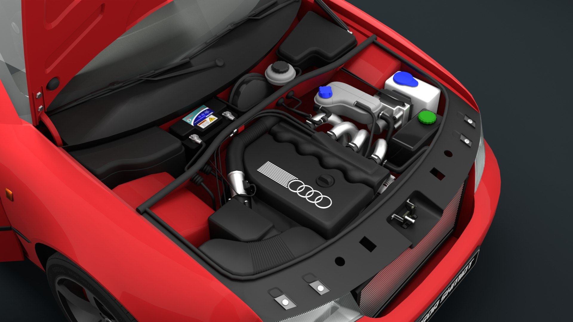 Audi A 4 1996 B5 3D Model - TurboSquid 2083581