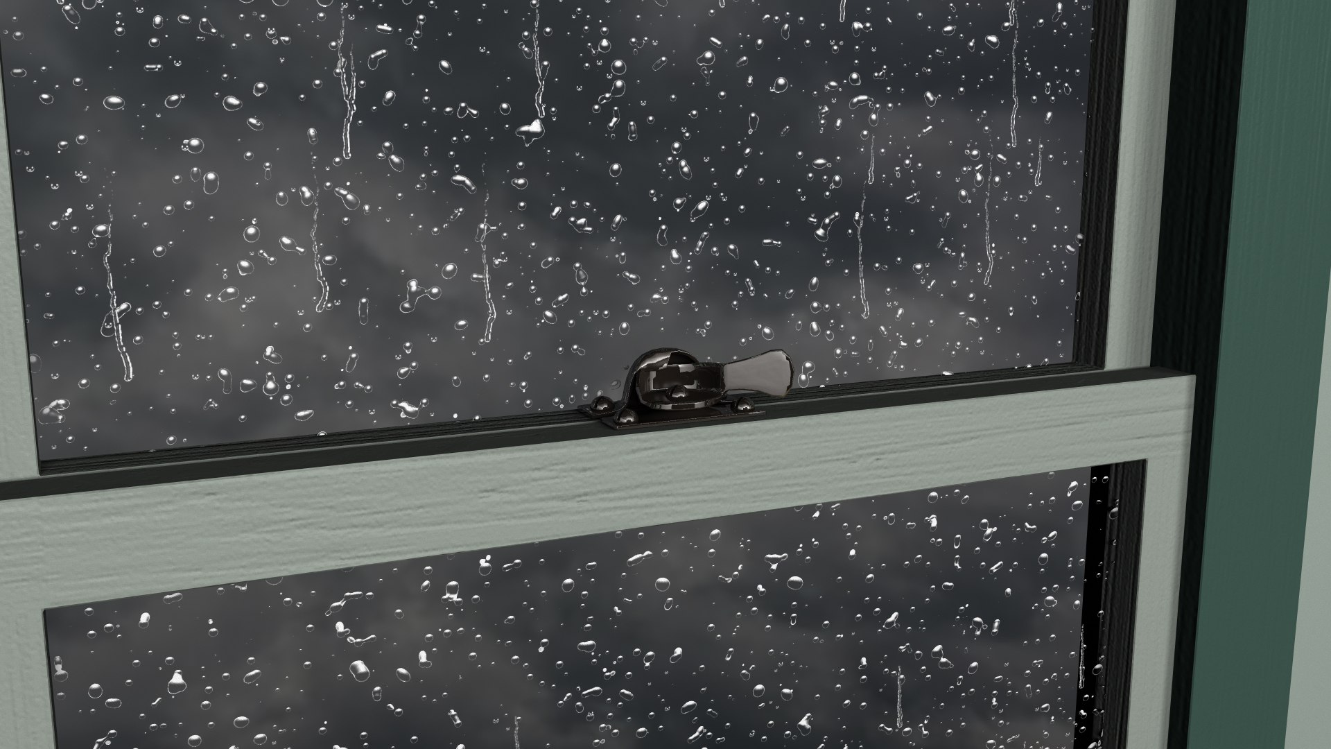 3D rain bay window - TurboSquid 1495391