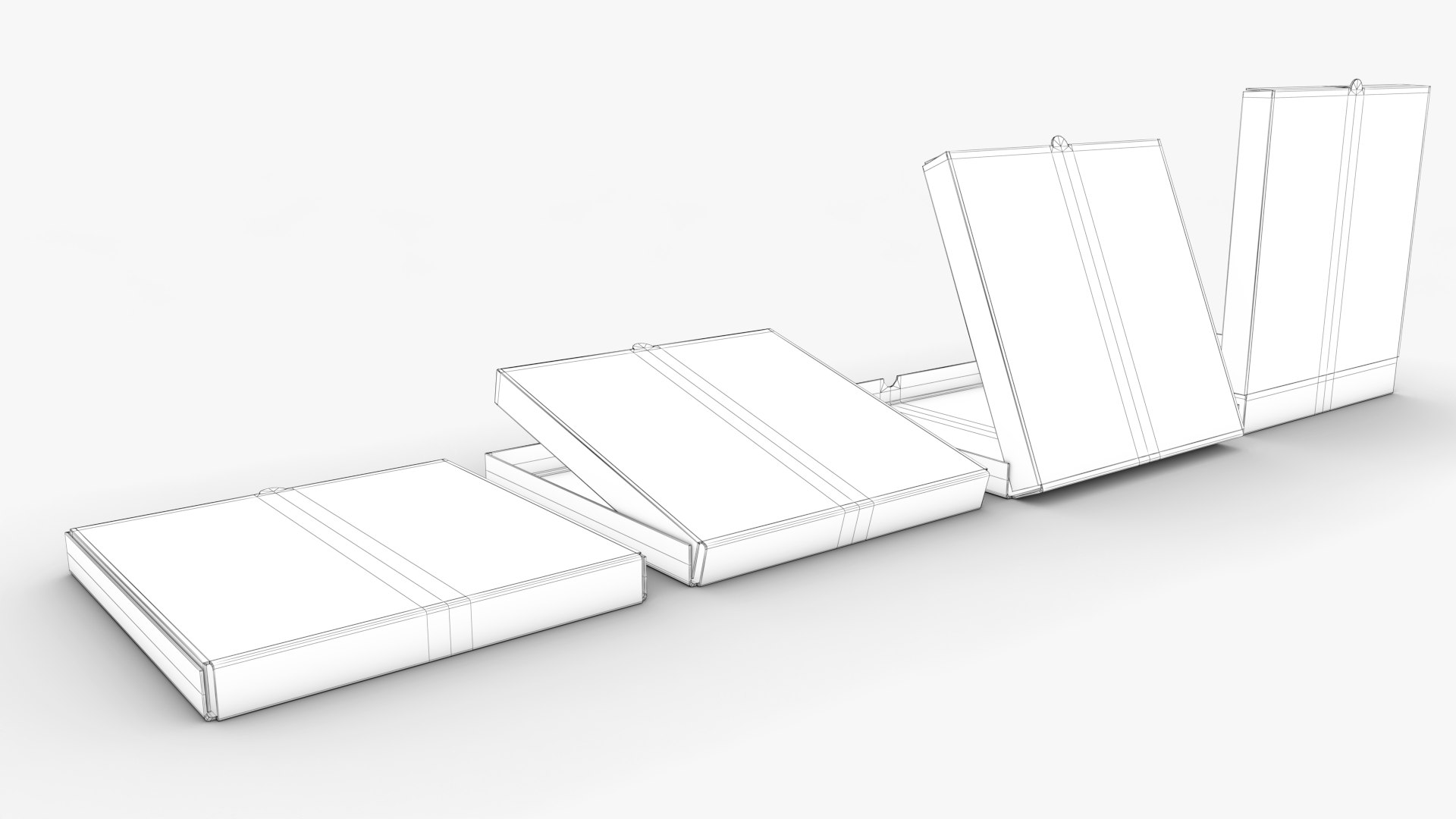 3D Pizza Box - TurboSquid 2061742