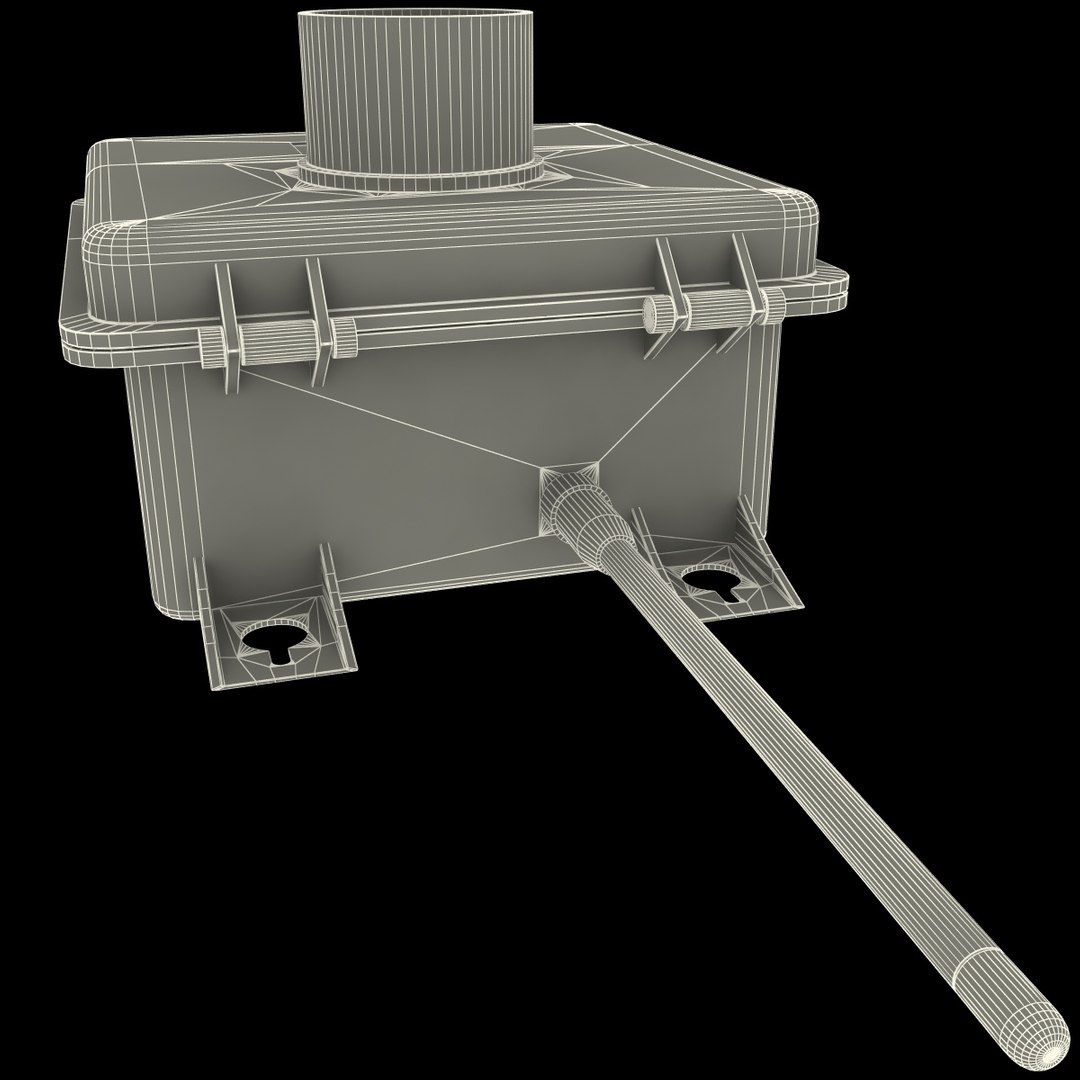 3d Model Murs Alert Transmitter Button
