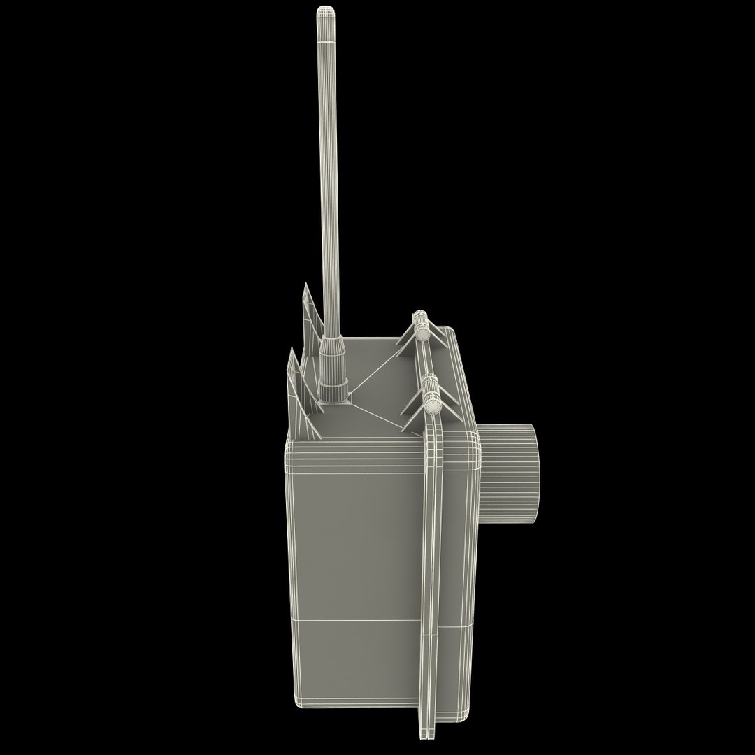 3d Model Murs Alert Transmitter Button