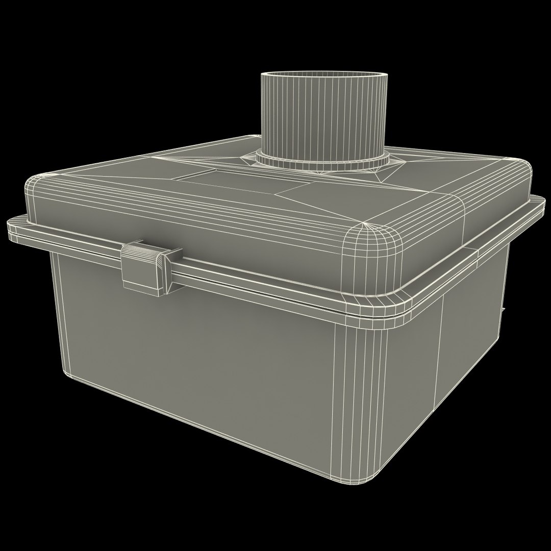 3d Model Murs Alert Transmitter Button