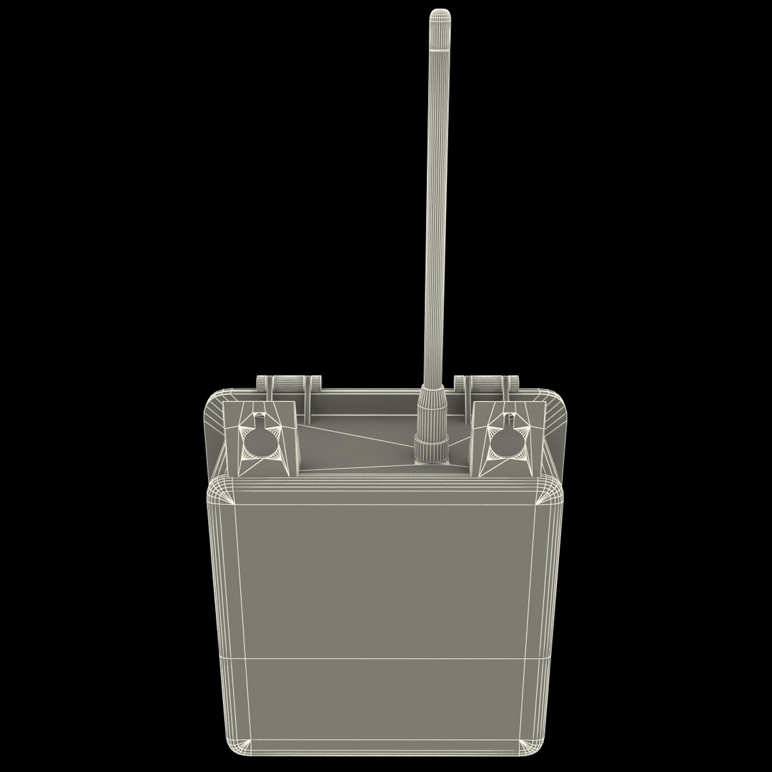 3d Model Murs Alert Transmitter Button