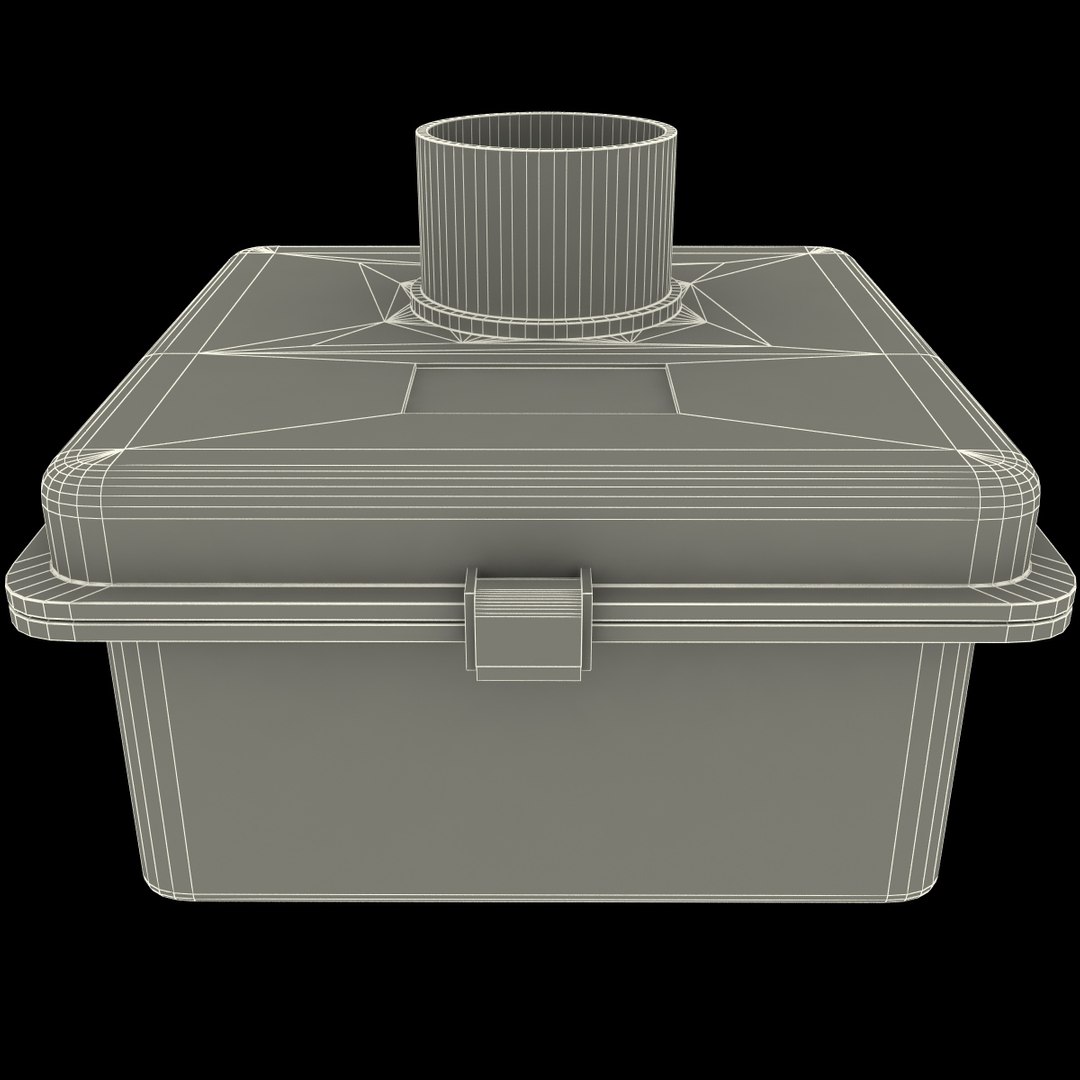 3d Model Murs Alert Transmitter Button