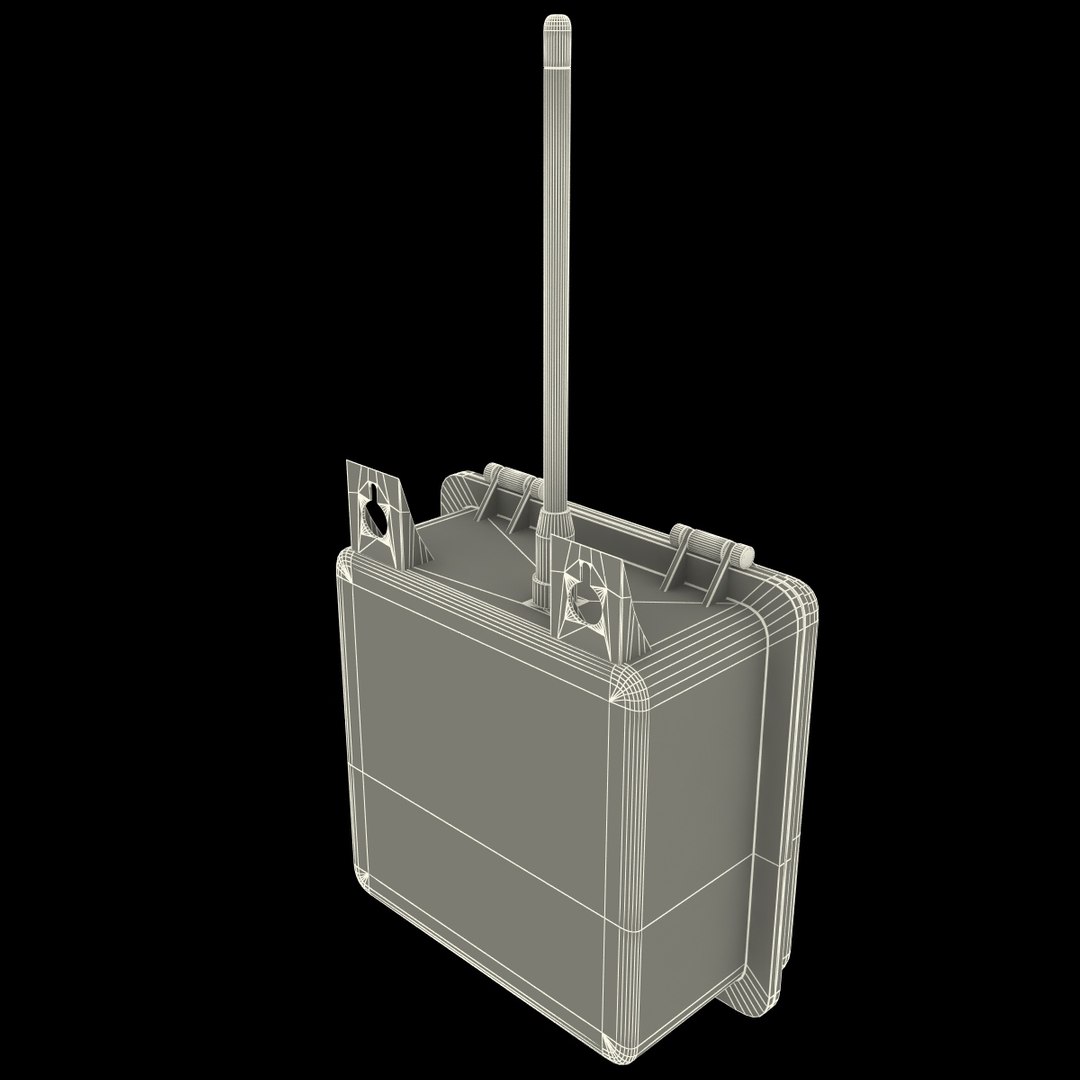 3d Model Murs Alert Transmitter Button