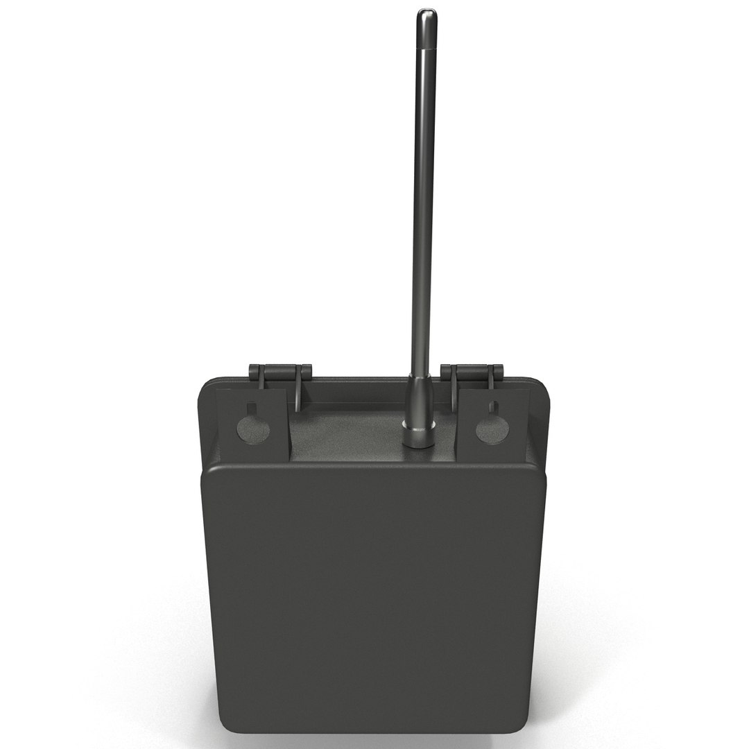 3d Model Murs Alert Transmitter Button