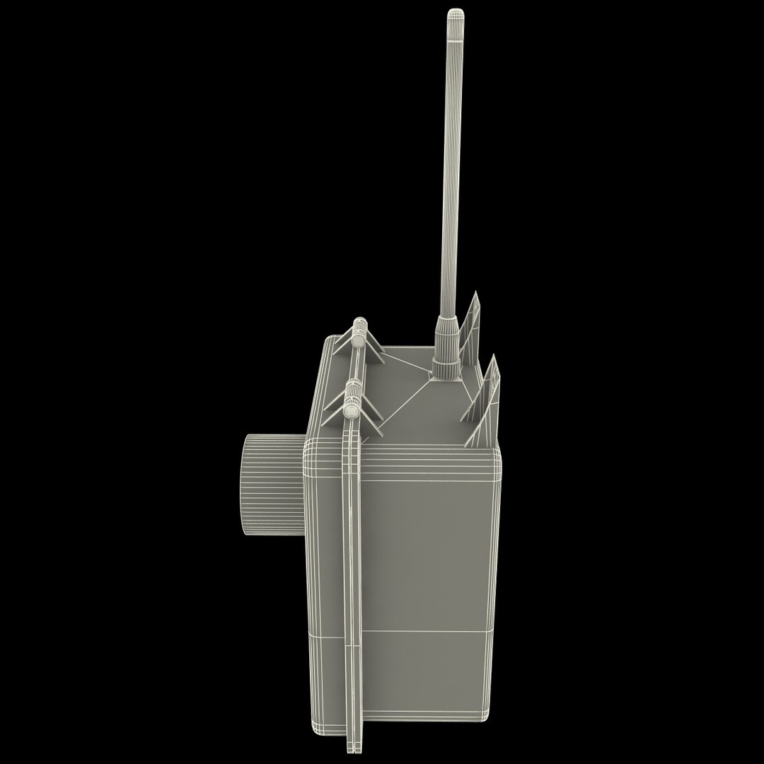 3d Model Murs Alert Transmitter Button