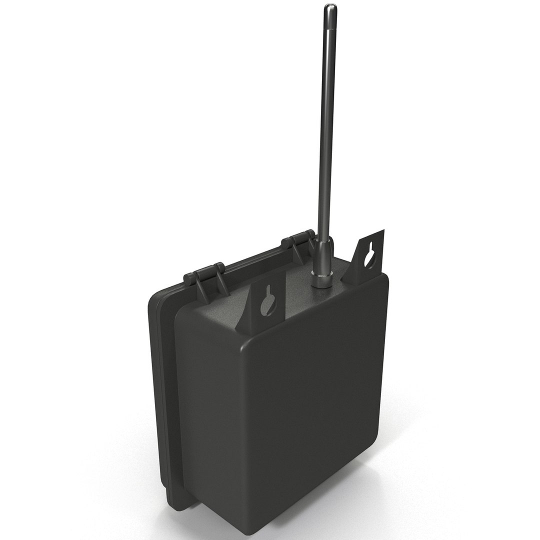 3d Model Murs Alert Transmitter Button