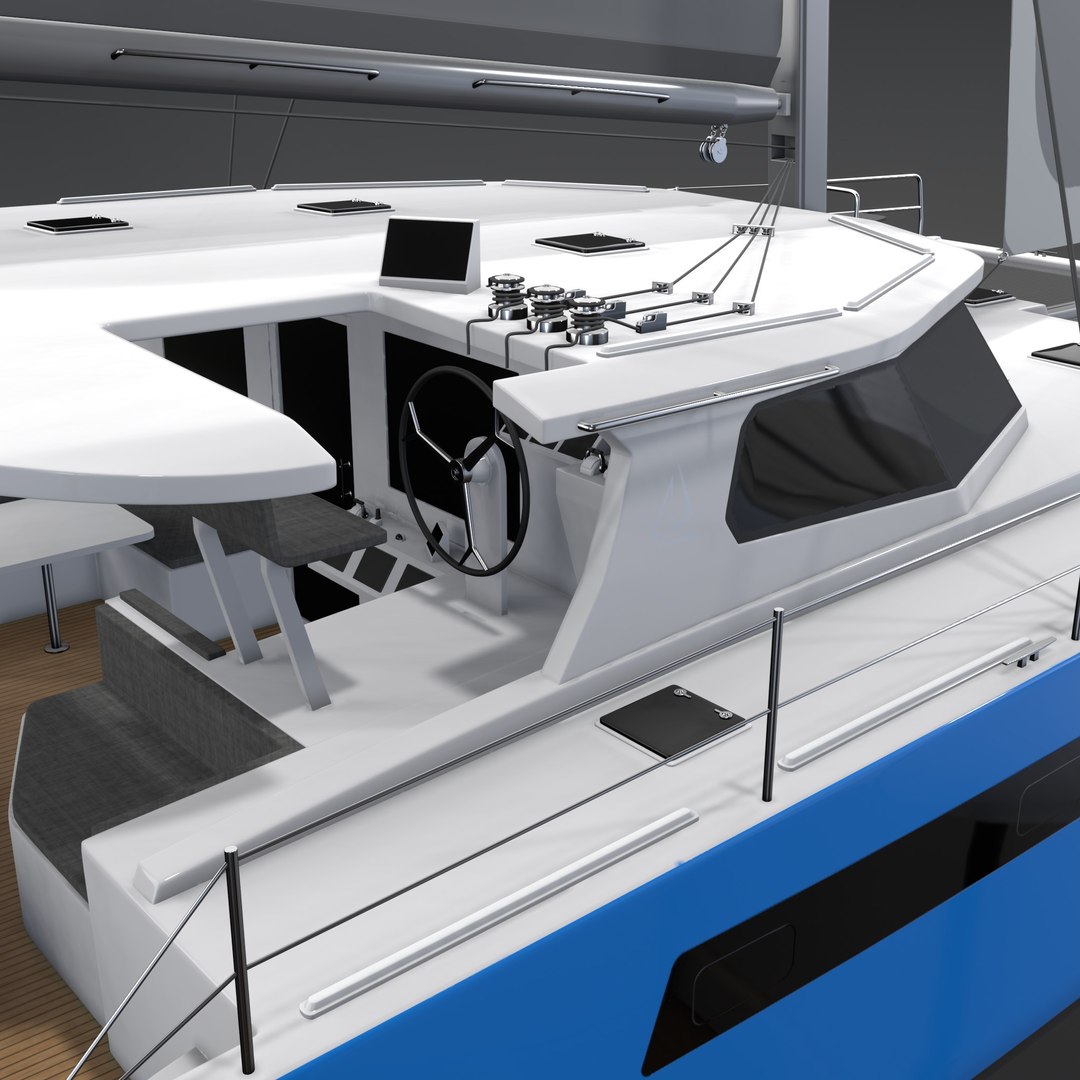 Balance 482 3D Catamaran 3D - TurboSquid 2138258