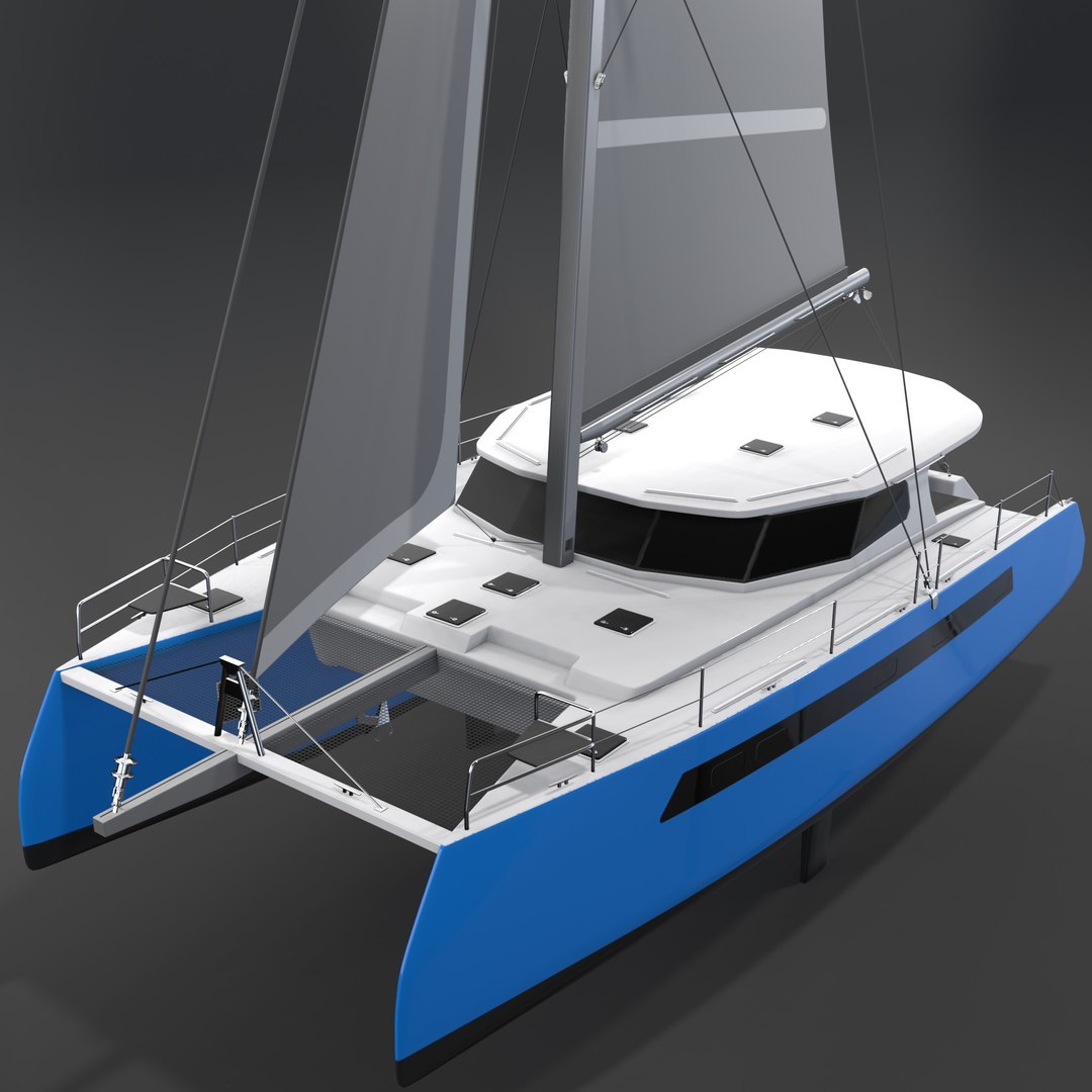 Balance 482 3D Catamaran 3D - TurboSquid 2138258