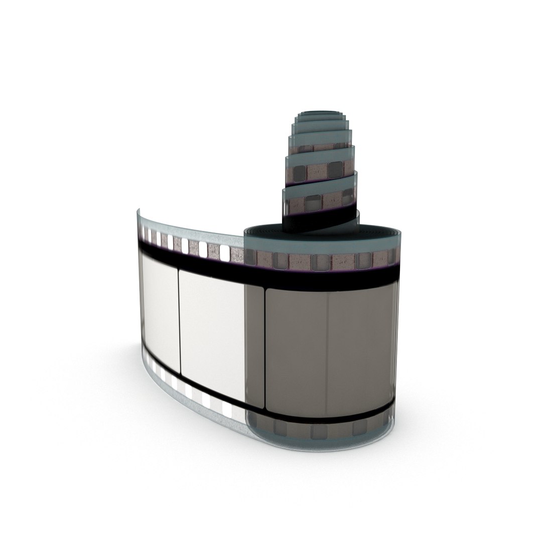 3D Film Roll Motion Model - TurboSquid 1391567
