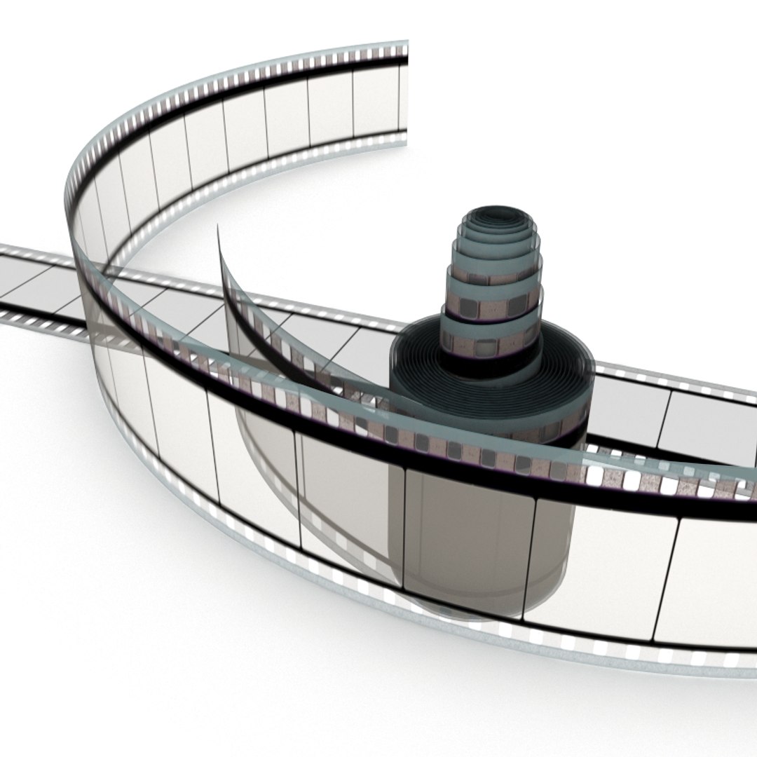 3D Film Roll Motion Model - TurboSquid 1391567