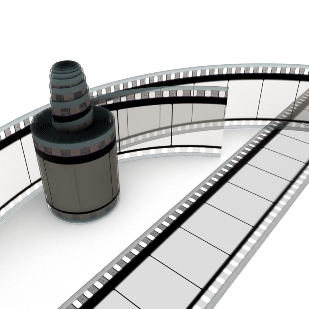 3D Film Roll Motion Model - TurboSquid 1391567