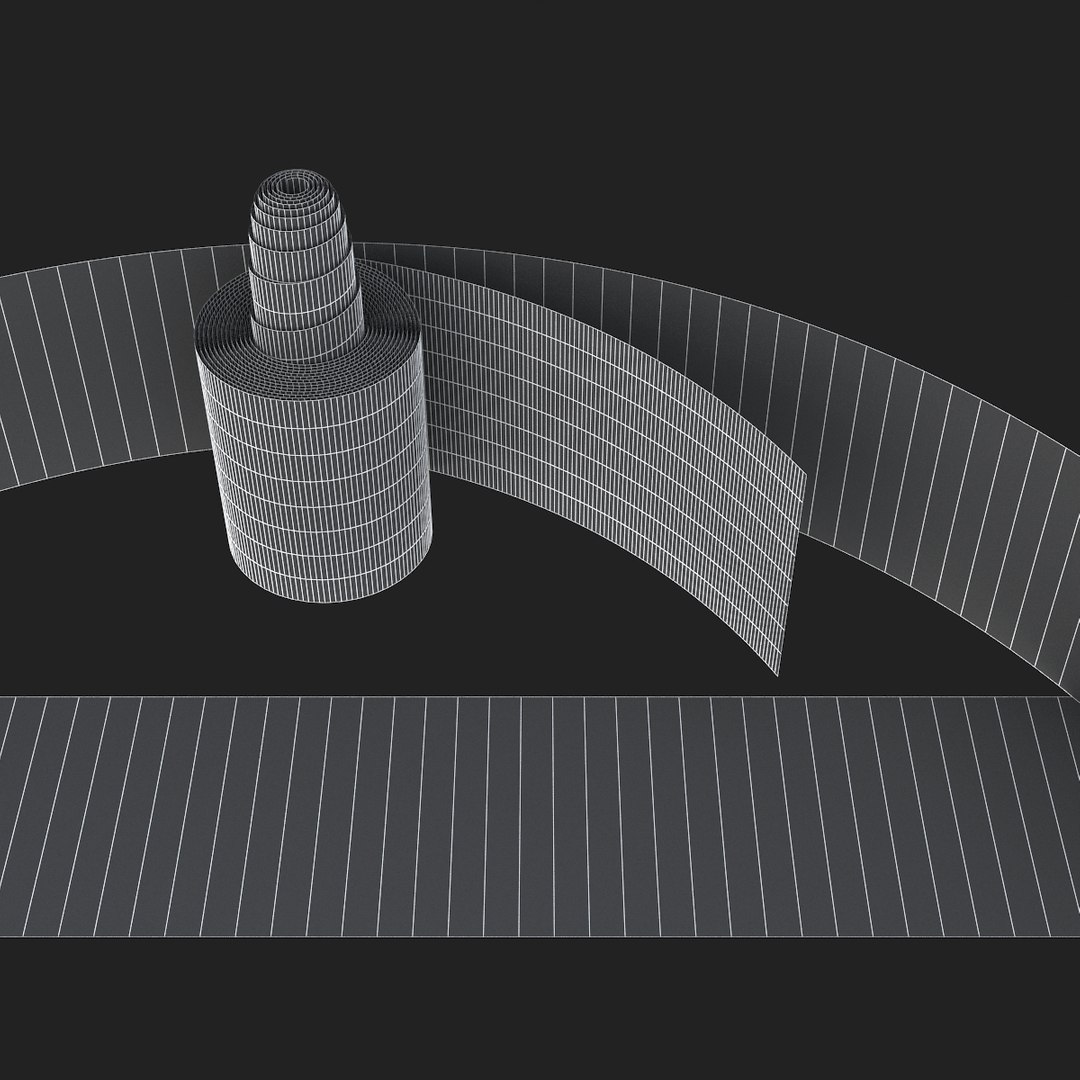 3D Film Roll Motion Model - TurboSquid 1391567