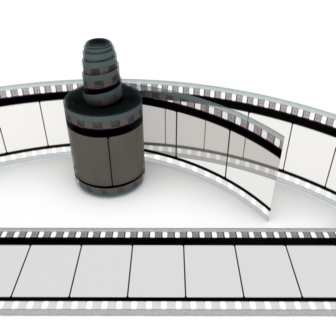 3D Film Roll Motion Model - TurboSquid 1391567