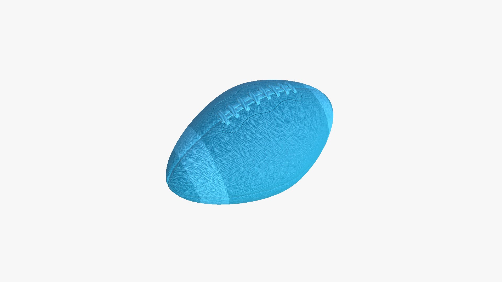 Rugby Ball - Blank Mock Up Basic Template 3D Model - TurboSquid 2112502