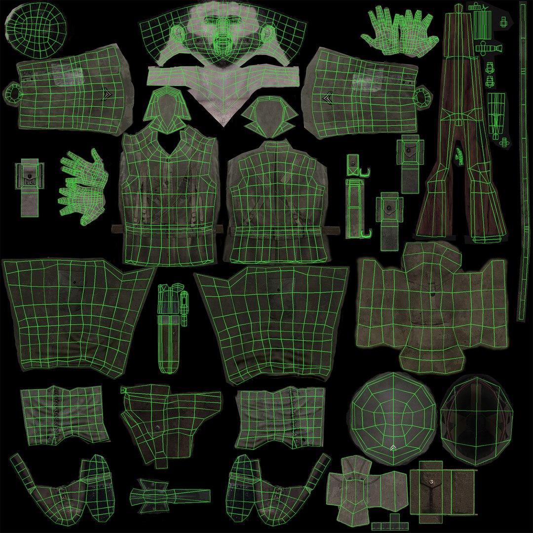 Infantry Soldier 3d Model