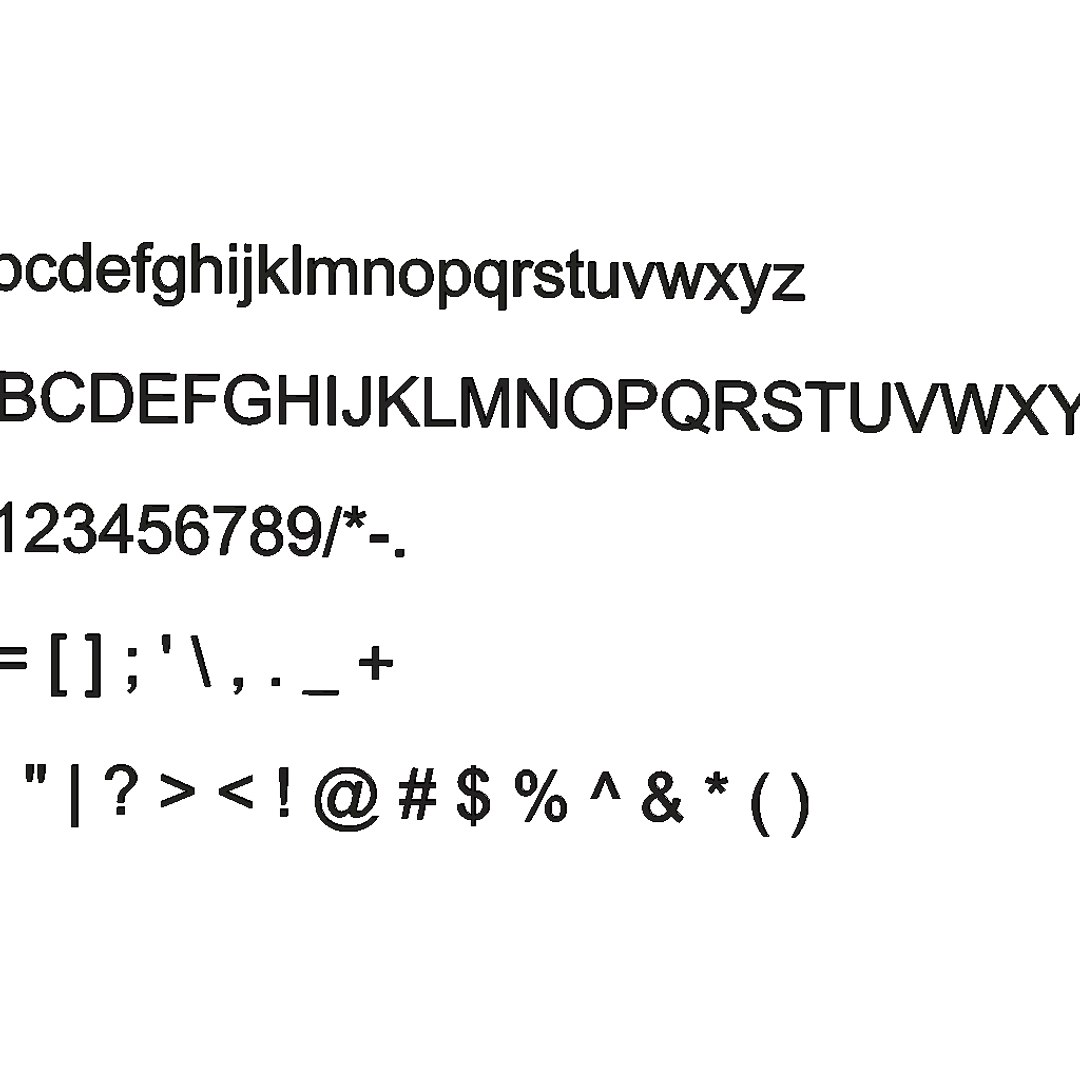 3D Dokchampa Font Cg Cad | 1142990 | TurboSquid