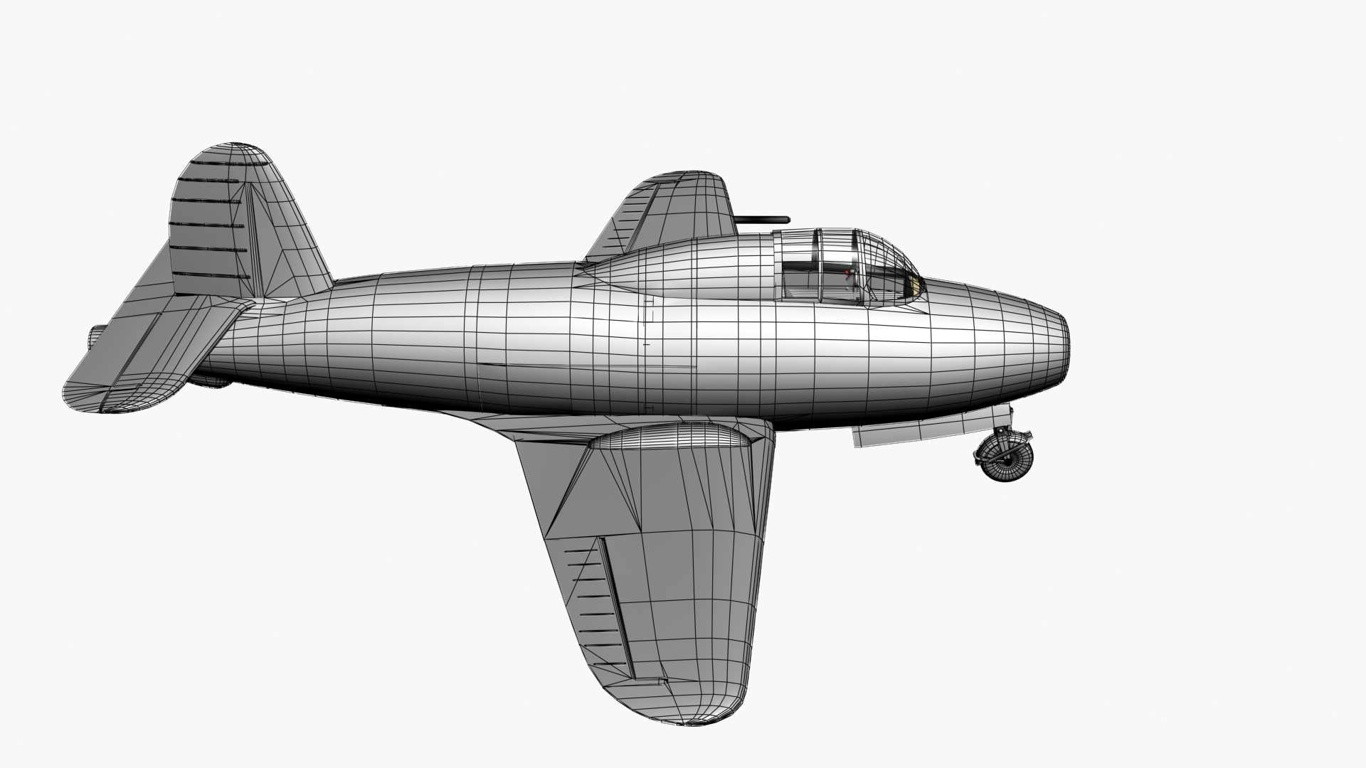 Gloster E28-39 Pioneer Jet Prototype Camo Type 1 3D Model - TurboSquid ...