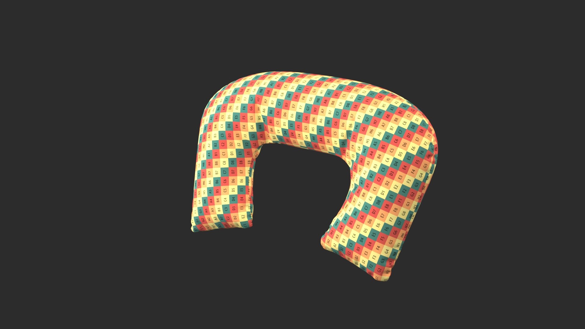 3D Body Pillow Model - TurboSquid 2190926