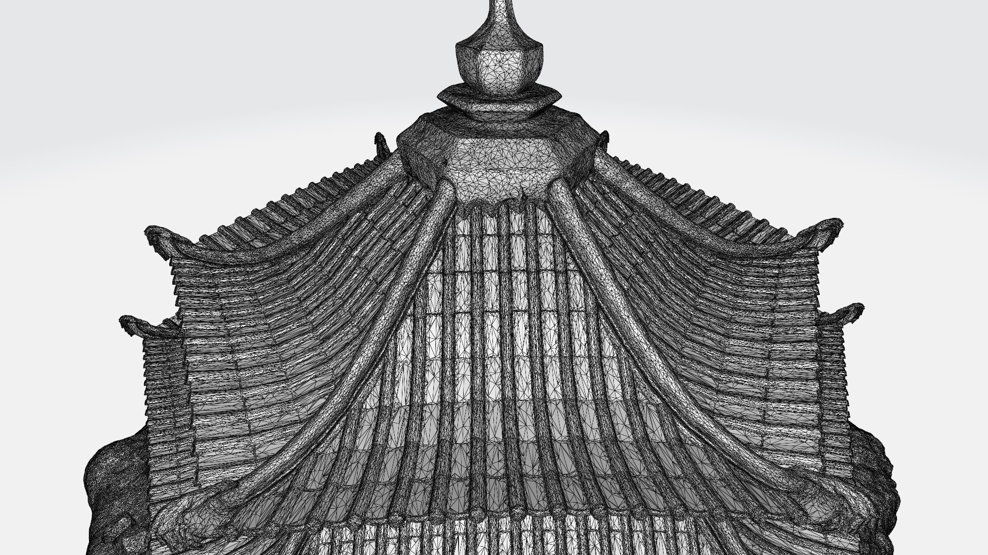 Chinese Round House 3D Model - TurboSquid 1948038