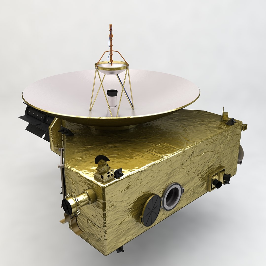 3ds Max New Horizon Spacecraft Nasa