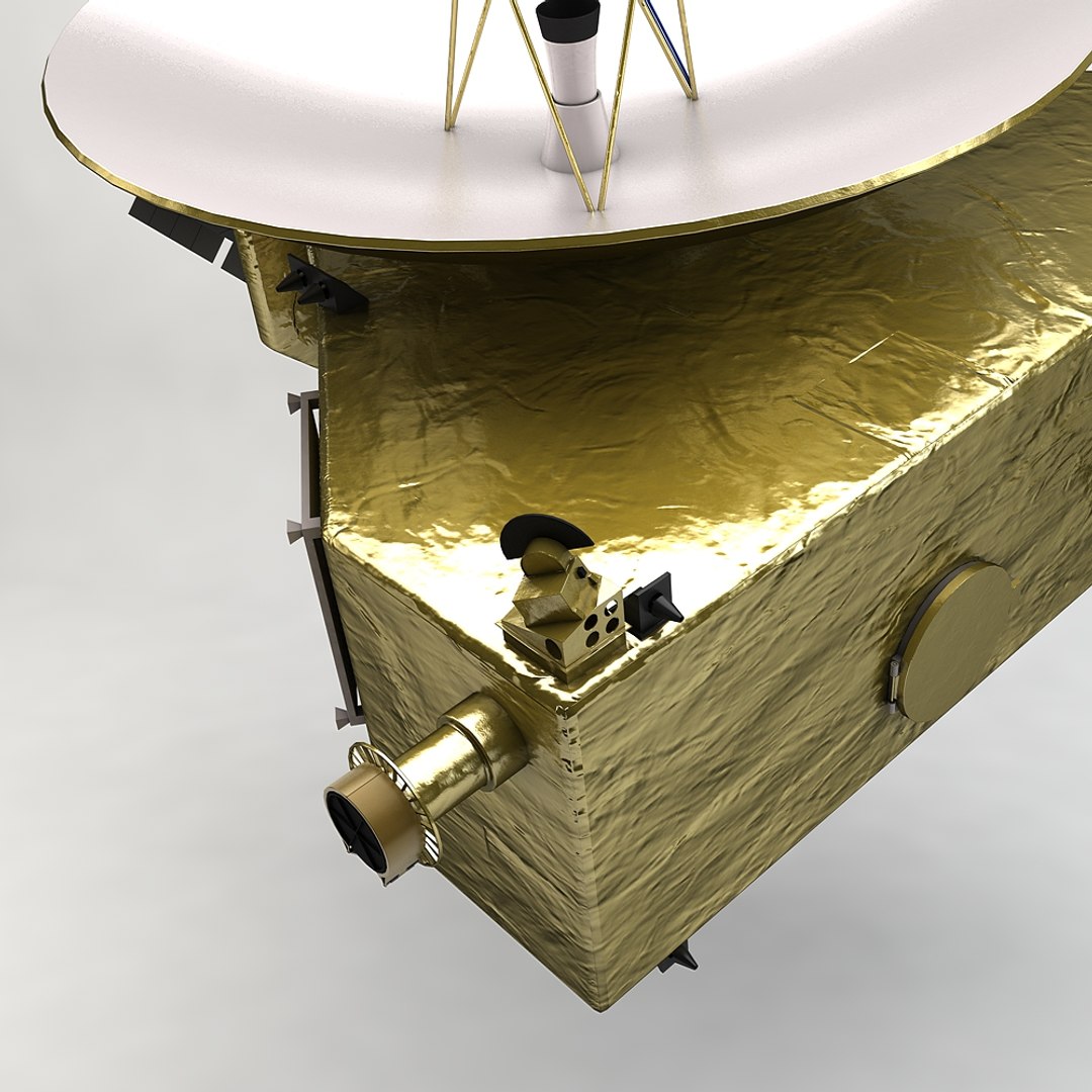 3ds Max New Horizon Spacecraft Nasa