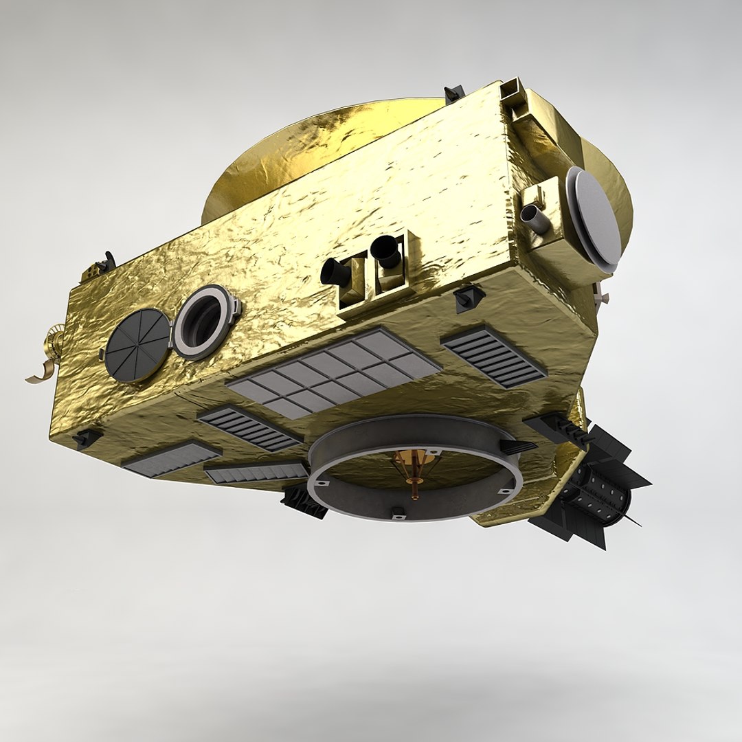 3ds Max New Horizon Spacecraft Nasa