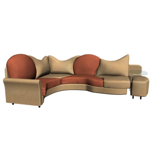 3d model divan sofa
