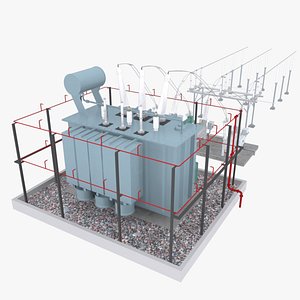 Animated Substation 3D Models for Download | TurboSquid