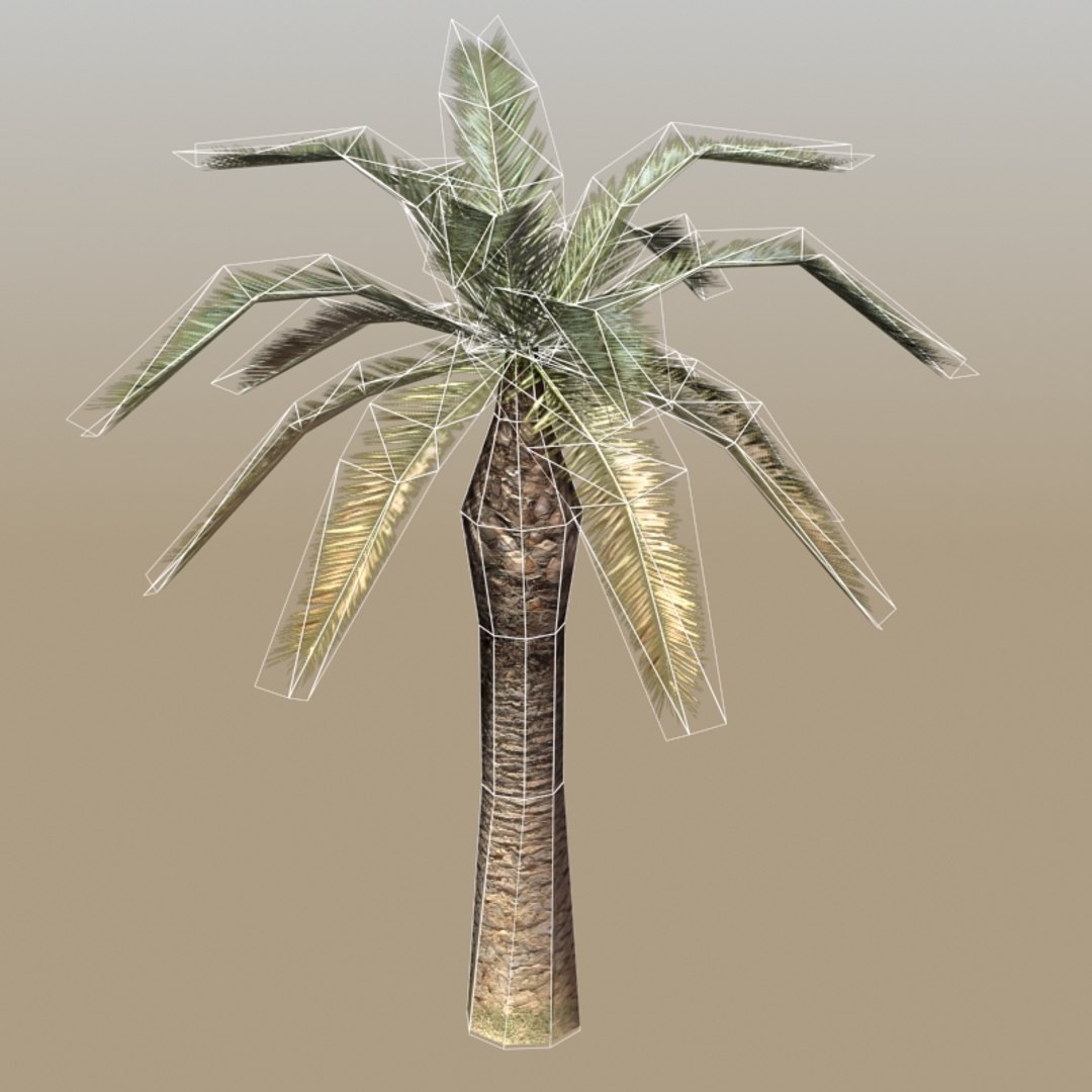 arab city palm elements 3d 3ds