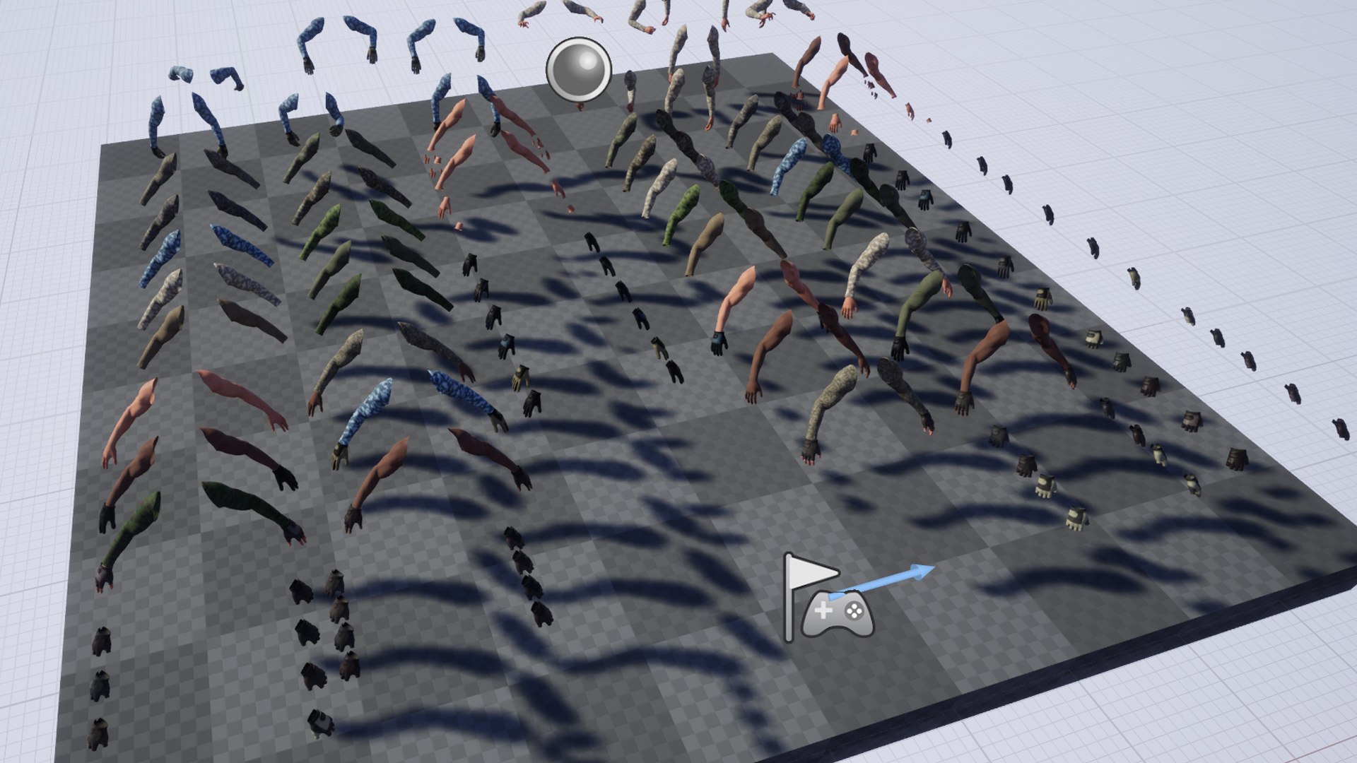 3D FPS Arms Pack 01b - TurboSquid 2387746