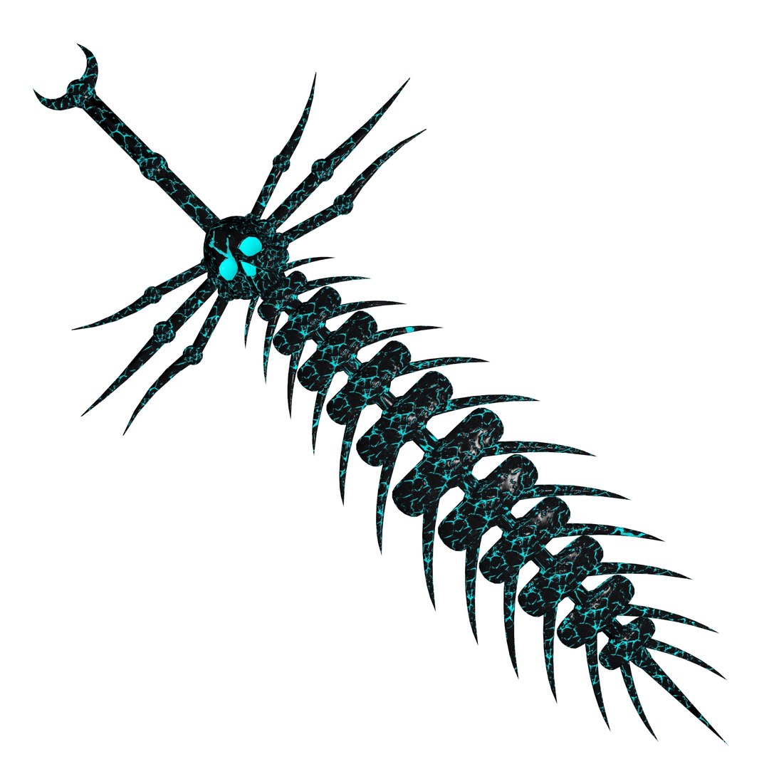 3D skeletal sword model - TurboSquid 1481170