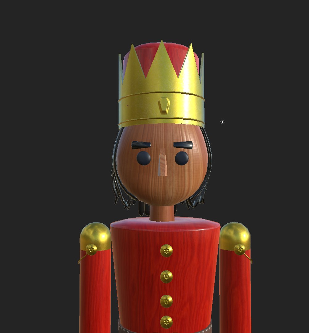 Nutcracker Soldier 3D Model - TurboSquid 1370066