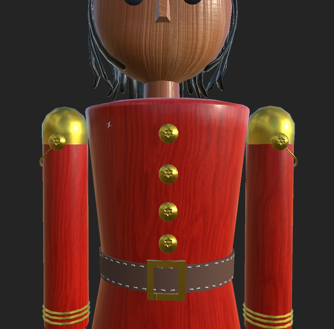 Nutcracker Soldier 3D Model - TurboSquid 1370066