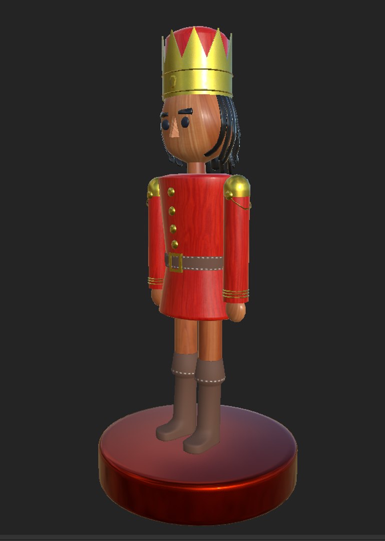 Nutcracker Soldier 3D Model - TurboSquid 1370066