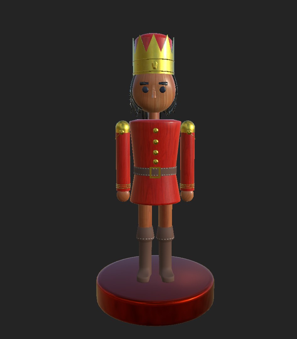 Nutcracker Soldier 3D Model - TurboSquid 1370066