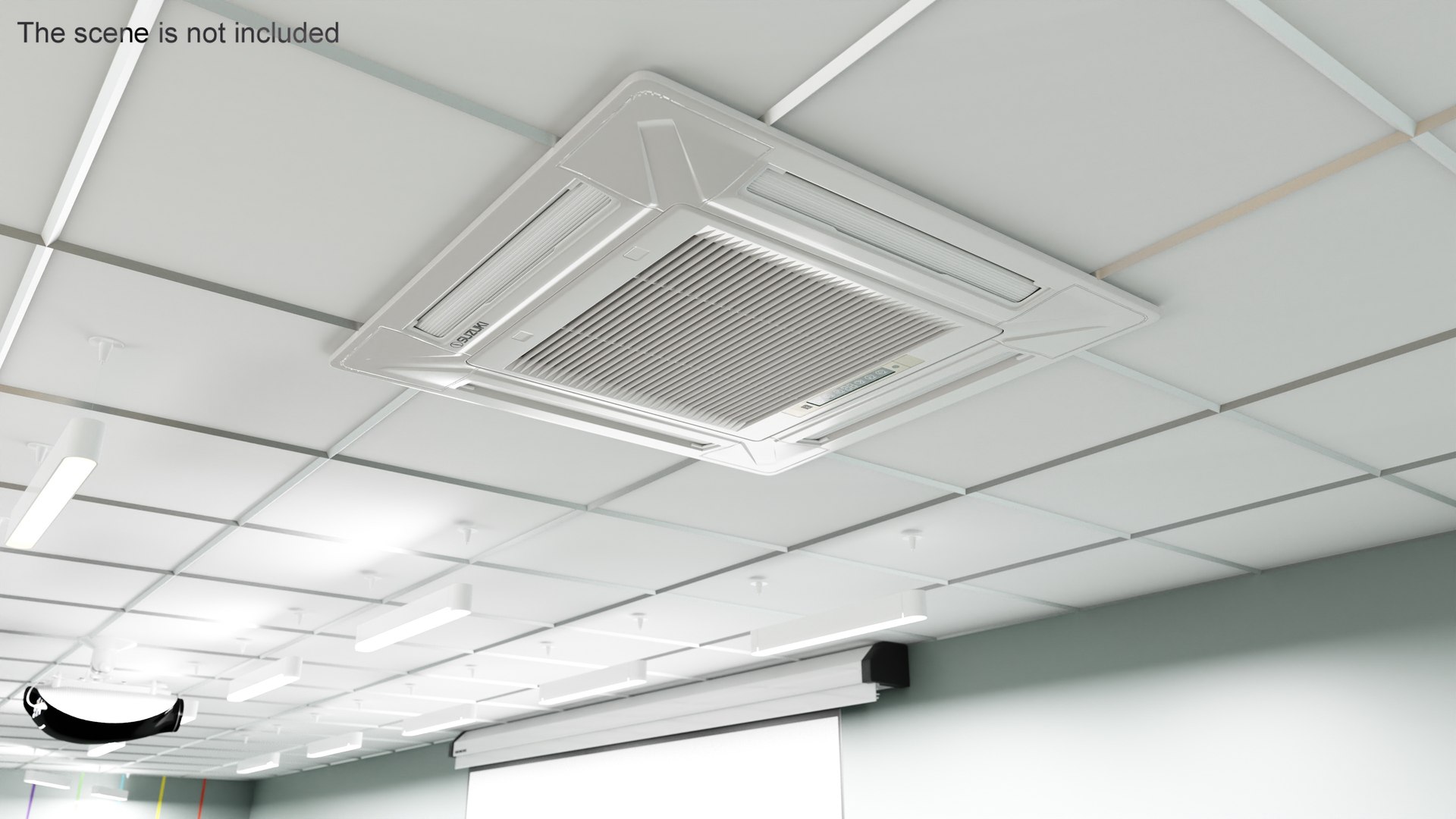 3D Cassette Fan Coil Unit Suzuki - TurboSquid 1966175