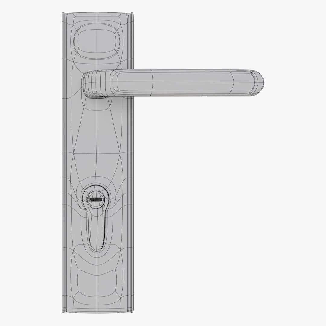 Door Lock 2 3d Model