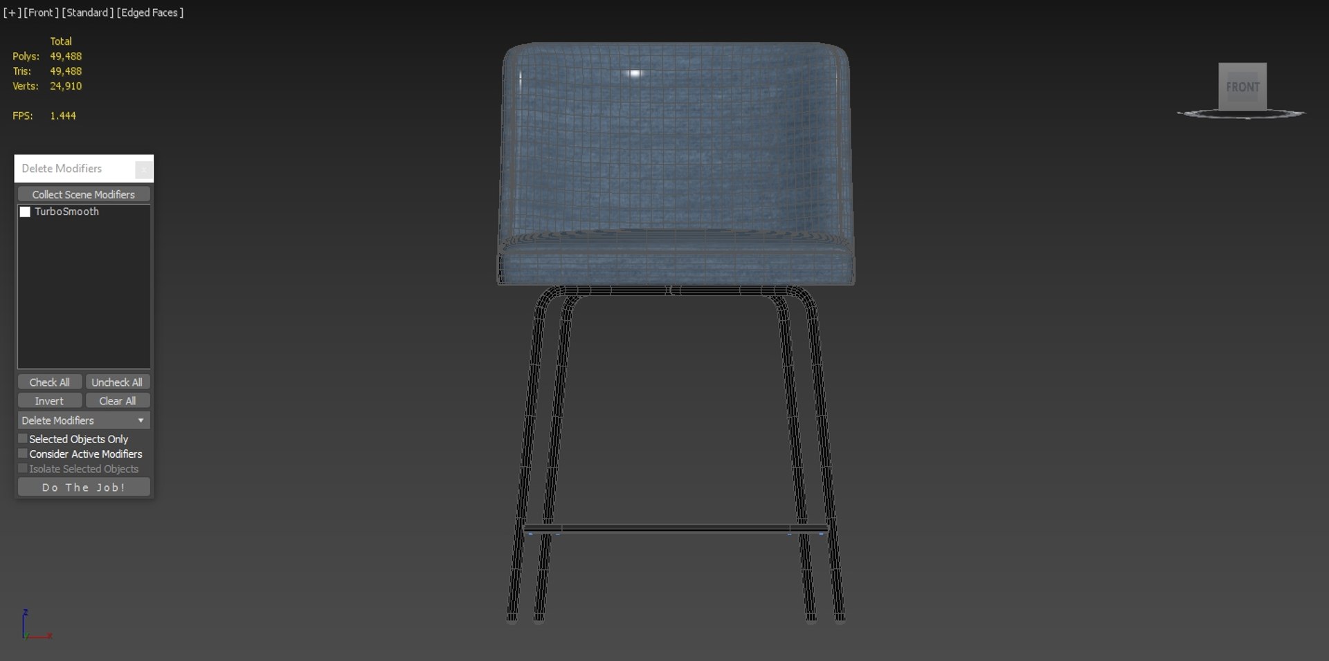 Nate And Natty Stool Model - TurboSquid 2286191