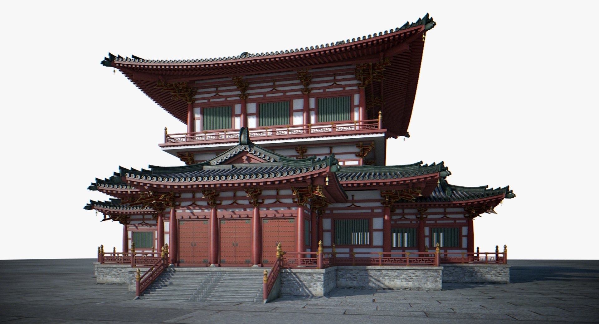 Chinese Palace 3d Model