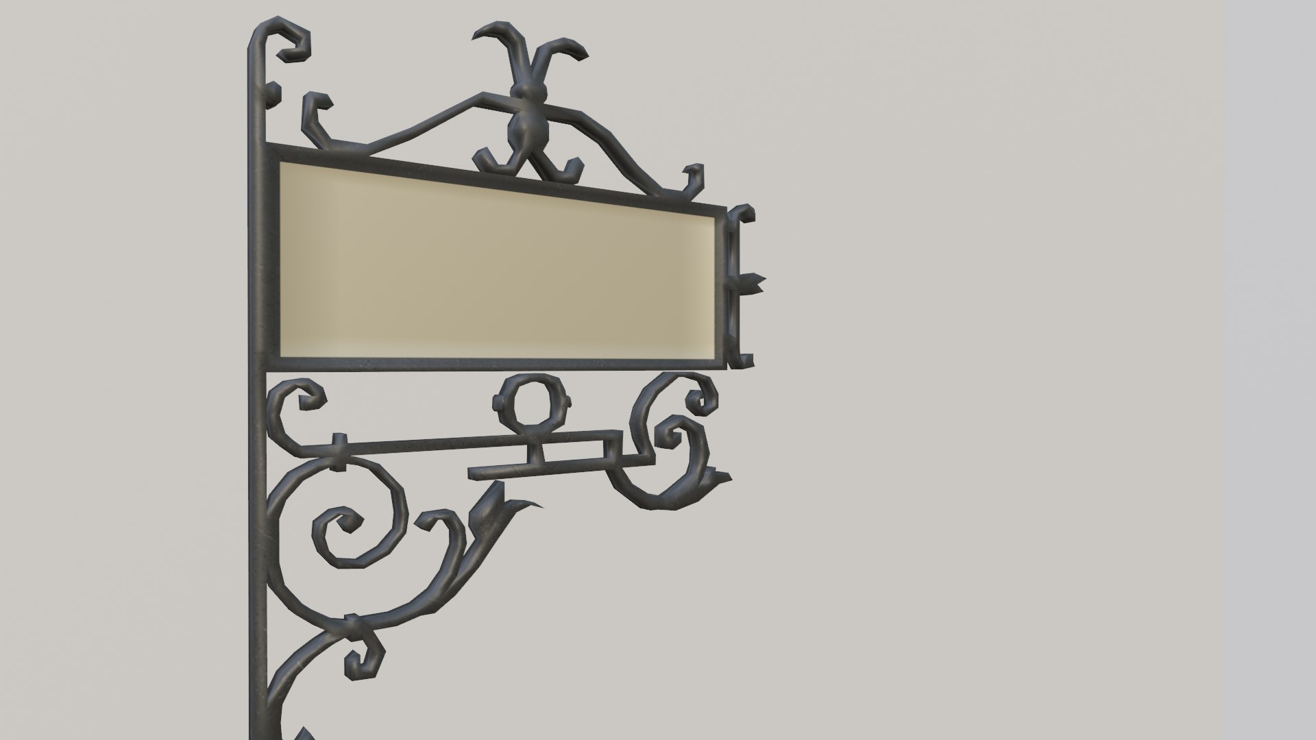 Wall Sign Asset Pack 3D model - TurboSquid 1927533