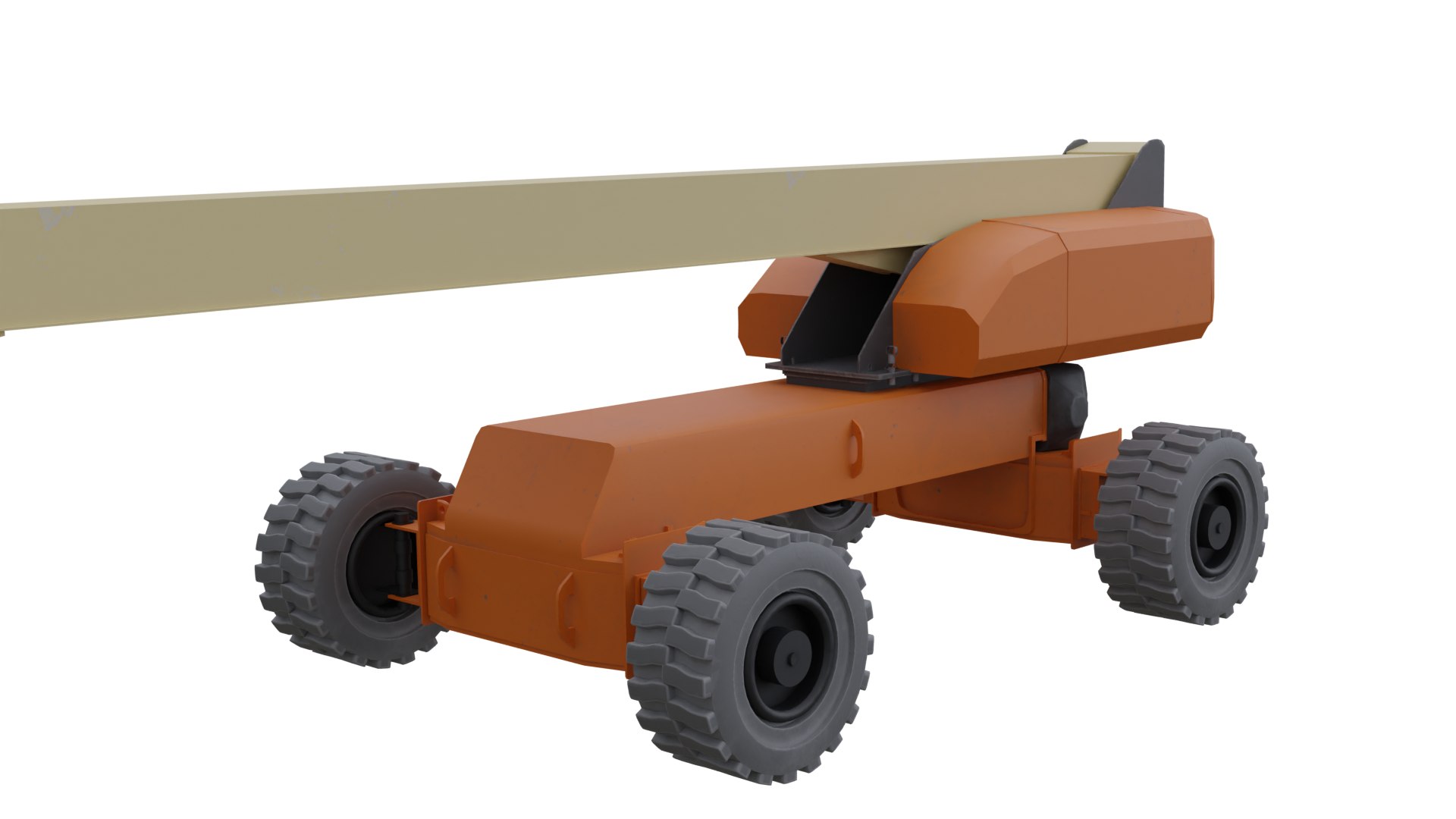 3D PTA Crane Car - TurboSquid 2038676