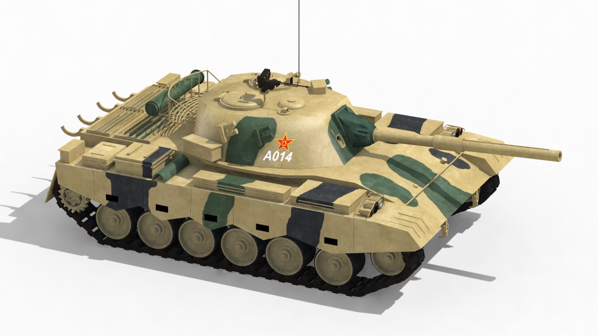 3D Chinese Main Battle Tank Collection Model - TurboSquid 2213065