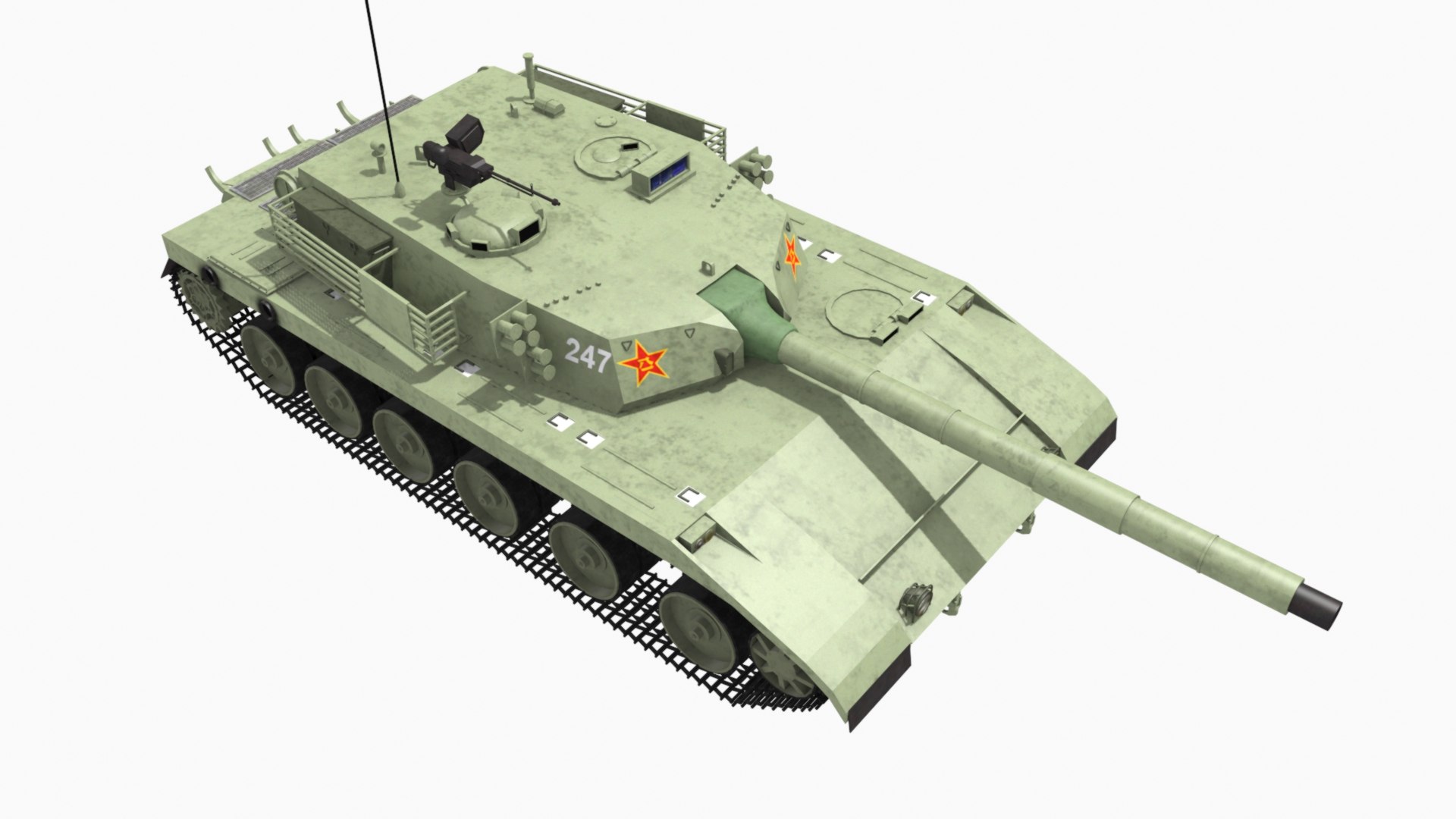 3D Chinese Main Battle Tank Collection Model - TurboSquid 2213065