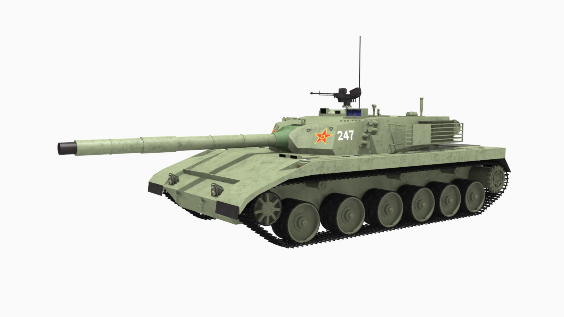 3D Chinese Main Battle Tank Collection Model - TurboSquid 2213065